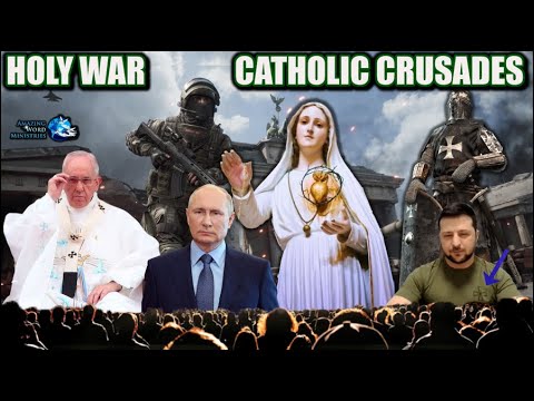 Catholic Holy War Crusades. Pope Gathers All Bishops Consecrate Russia ...