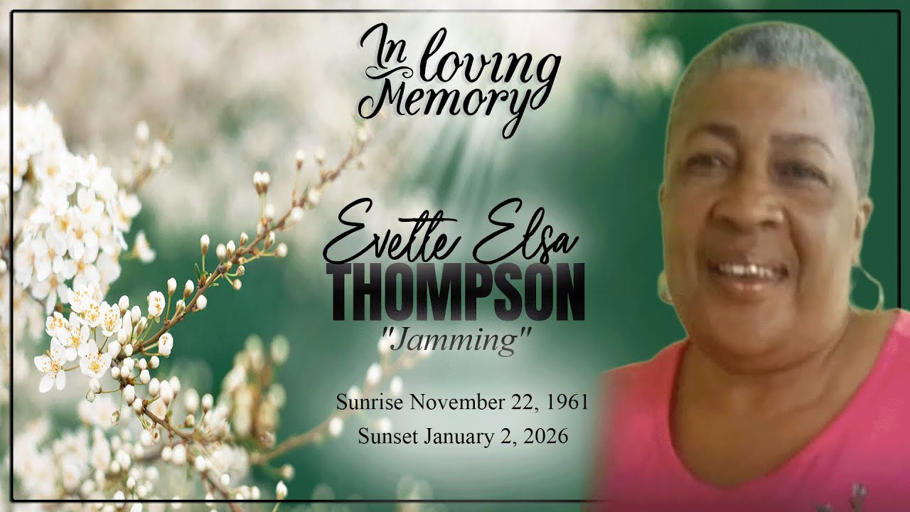 Celebrating the Life of Evette Thompson - YouTube