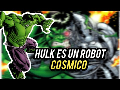 Está Versión De Hulk Es Un Robot Cósmico | Hulk Androide 🛑 #comics # ...