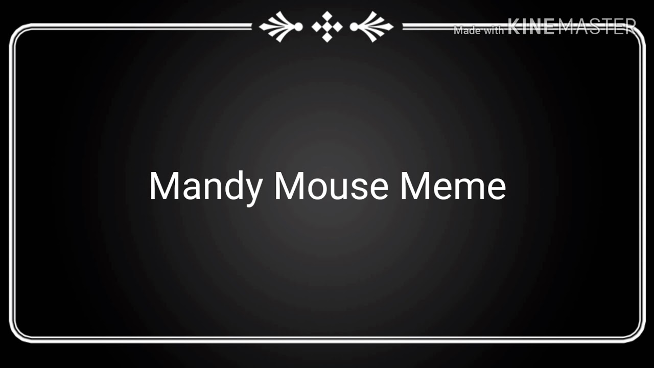MANDY MOUSE MEME GACHA LIFE PIGGY ORIGINAL - YouTube