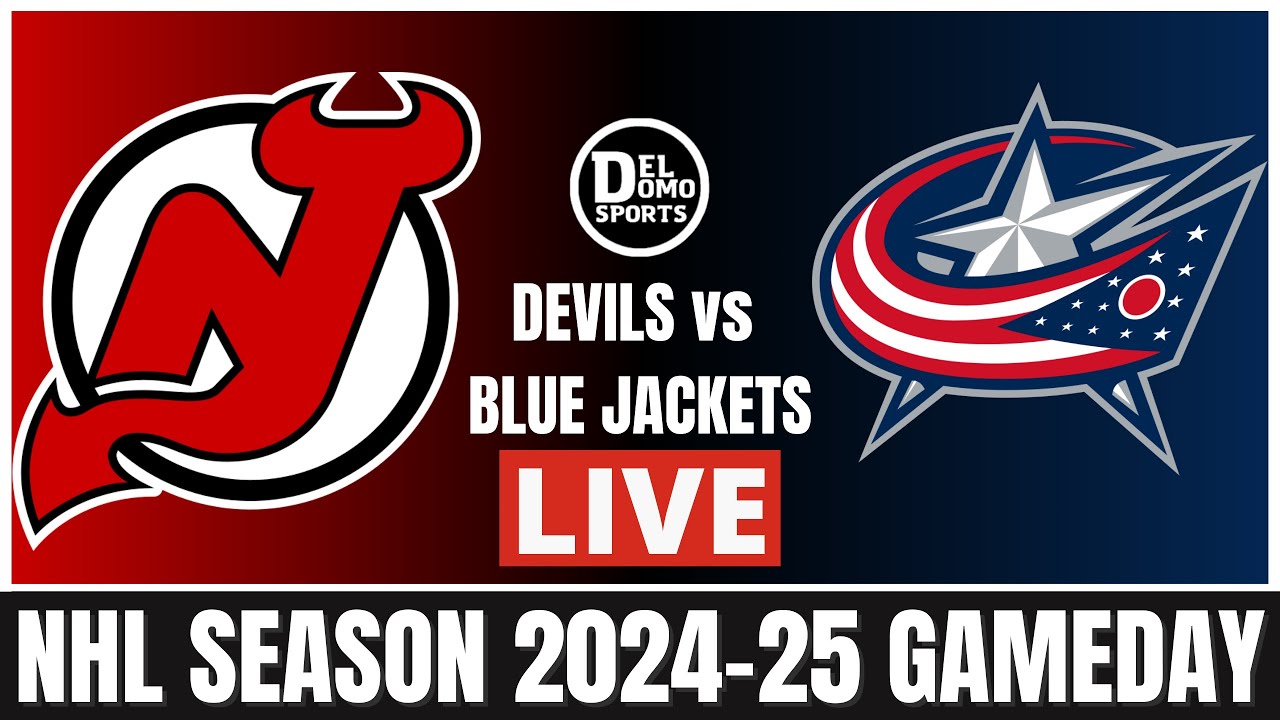 New Jersey Devils vs Columbus Blue Jackets 🏒 NHL Live Scoreboard & Play ...