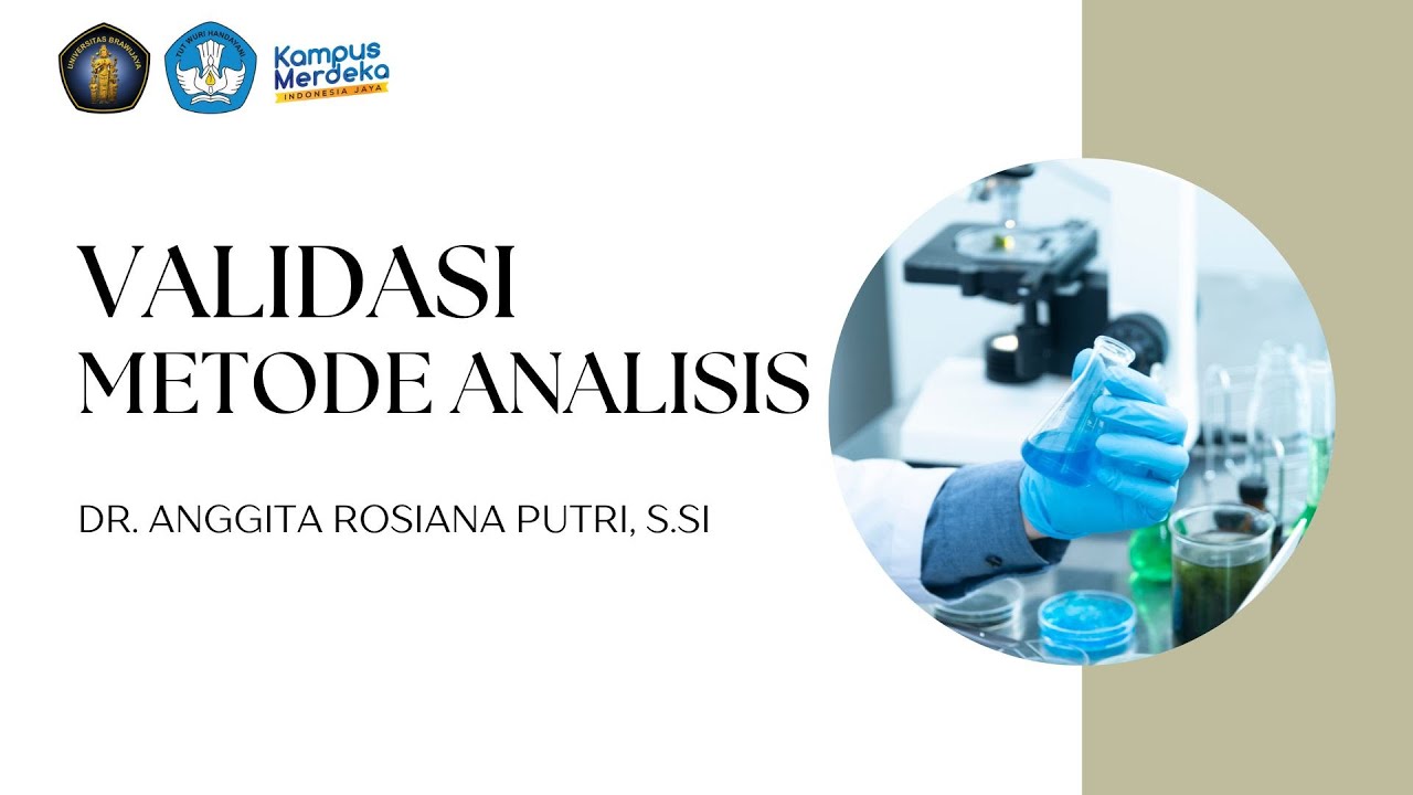 VALIDASI METODE ANALISIS - YouTube