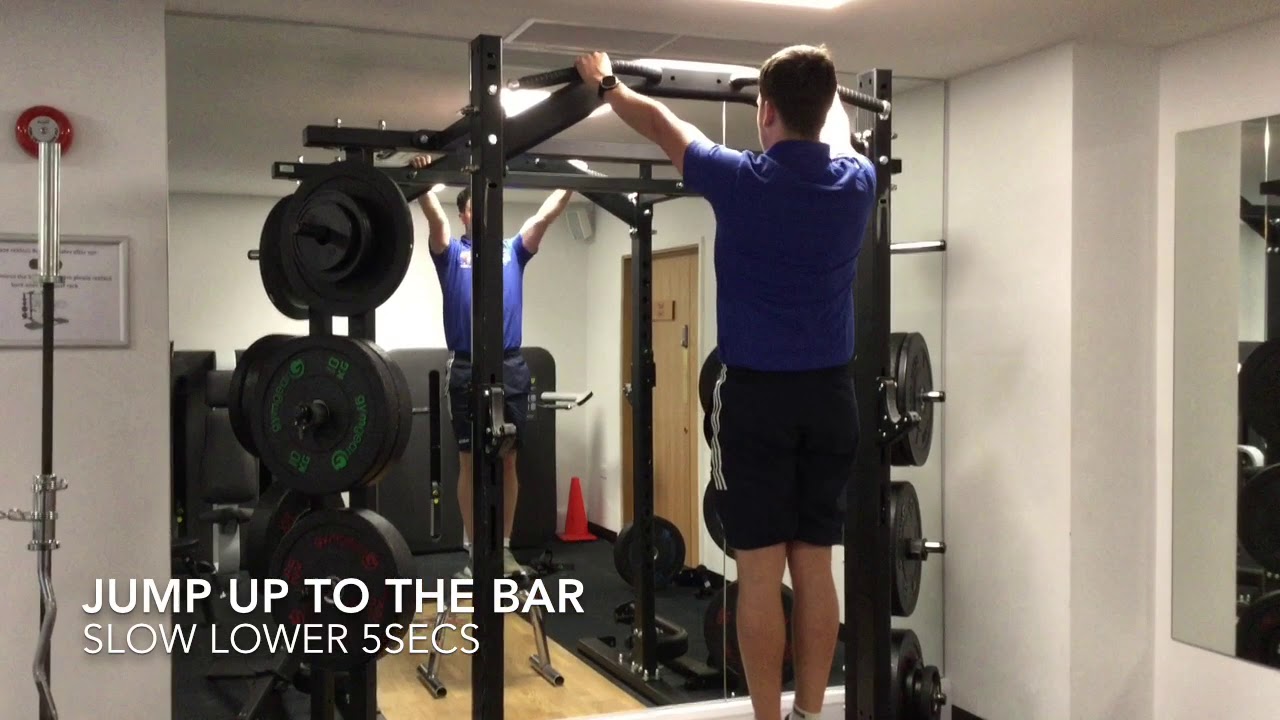 Pull Up - Eccentric Lowering - YouTube