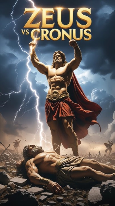Zeus vs Cronus ⚔️ The Battle for Olympus ⚡🔥🏛️ - YouTube