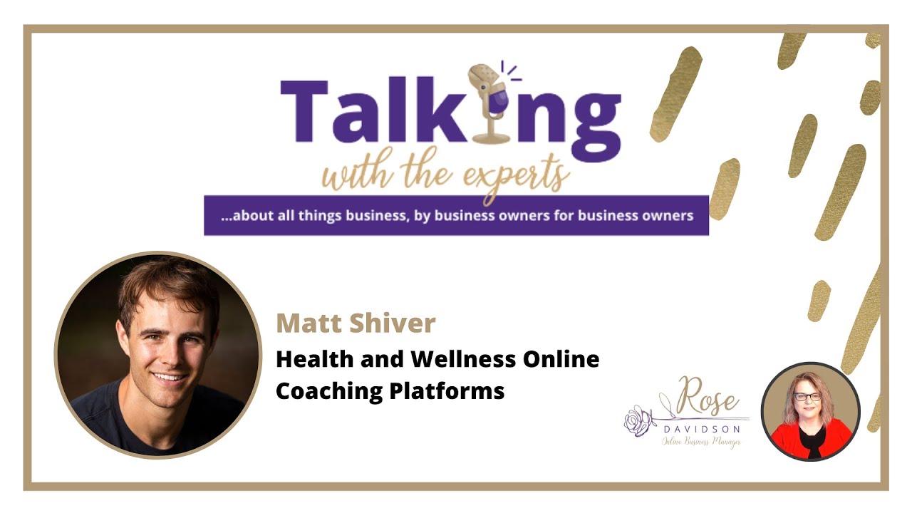 Ep #183 Matt Shiver - Health and Wellness Online Coaching Platforms ...