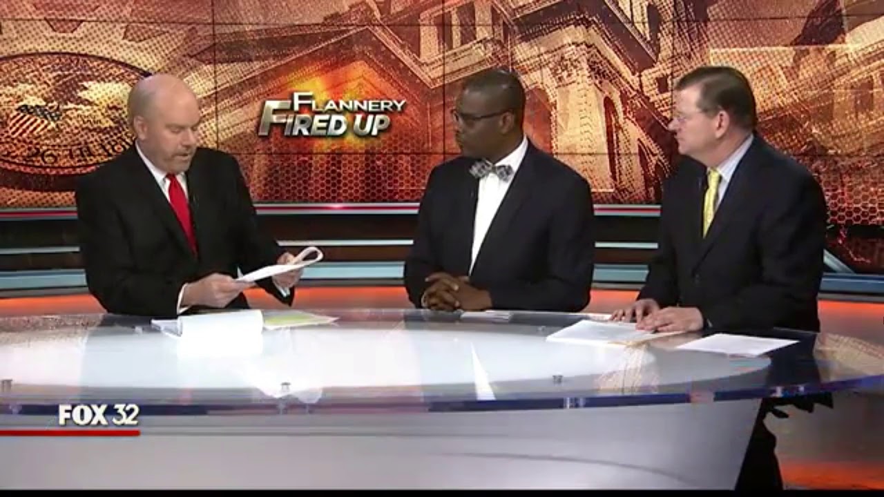 Alderman Christopher J. Clark on Fox 32 "Flannery Fired Up!" - YouTube