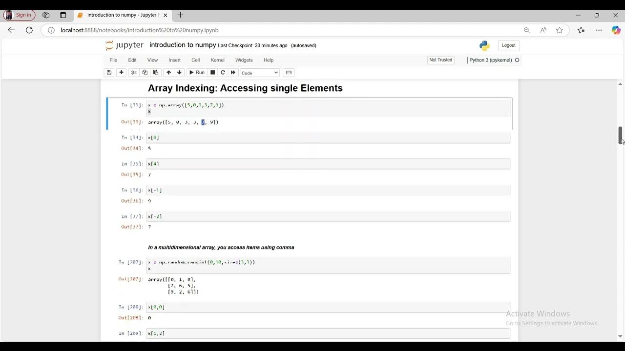 Artificial intelligence - Lab #1 - Introduction to Numpy - YouTube