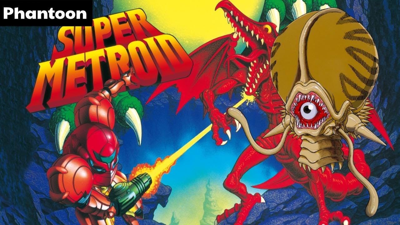 Super Metroid - Phantoon - YouTube