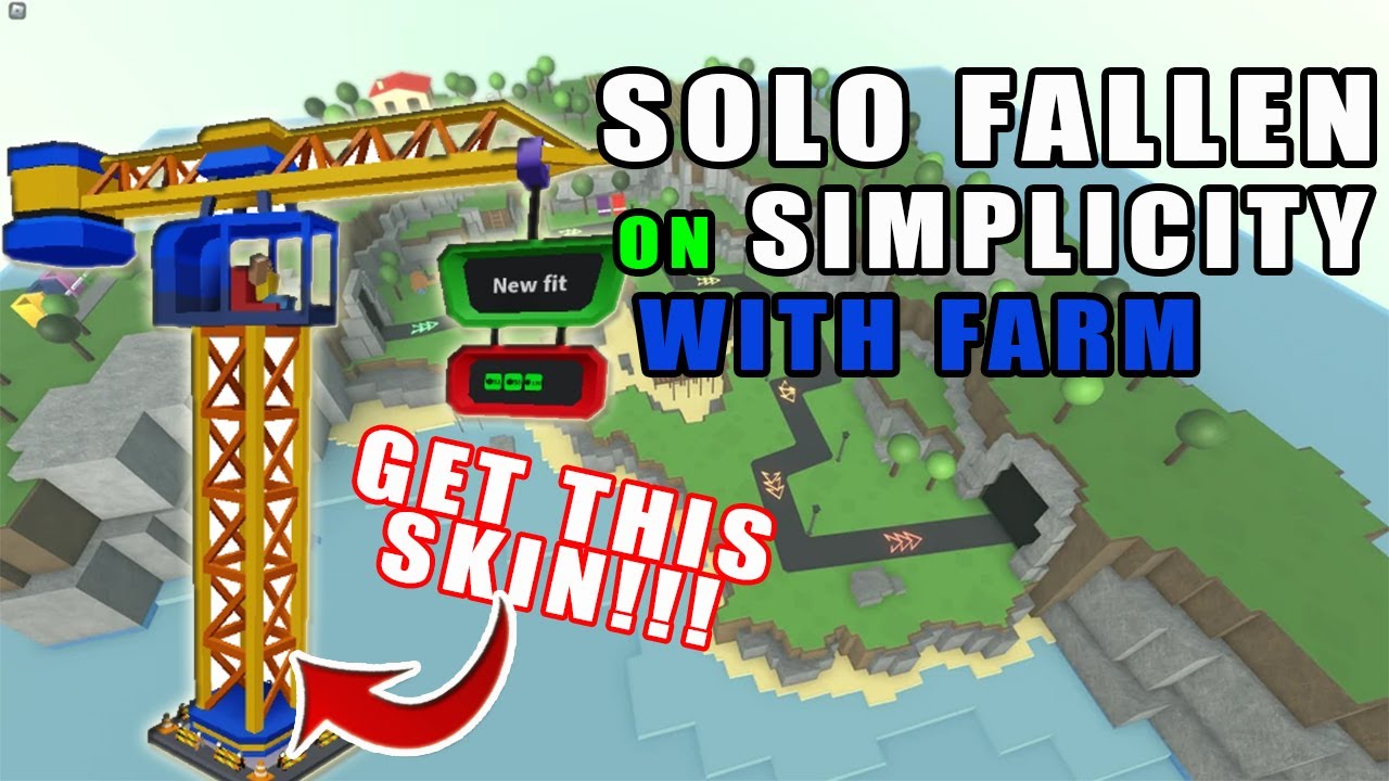 SOLO FALLEN TRIUMPH ON SIMPLICITY WITH FARM [BOTH FARM QUEST] || TOWER ...