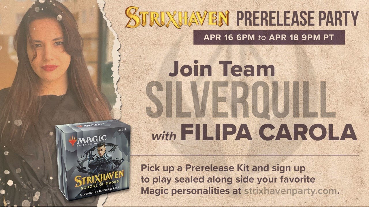 I WANT YOU ON MY TEAM | Strixhaven Prerelease Party - YouTube