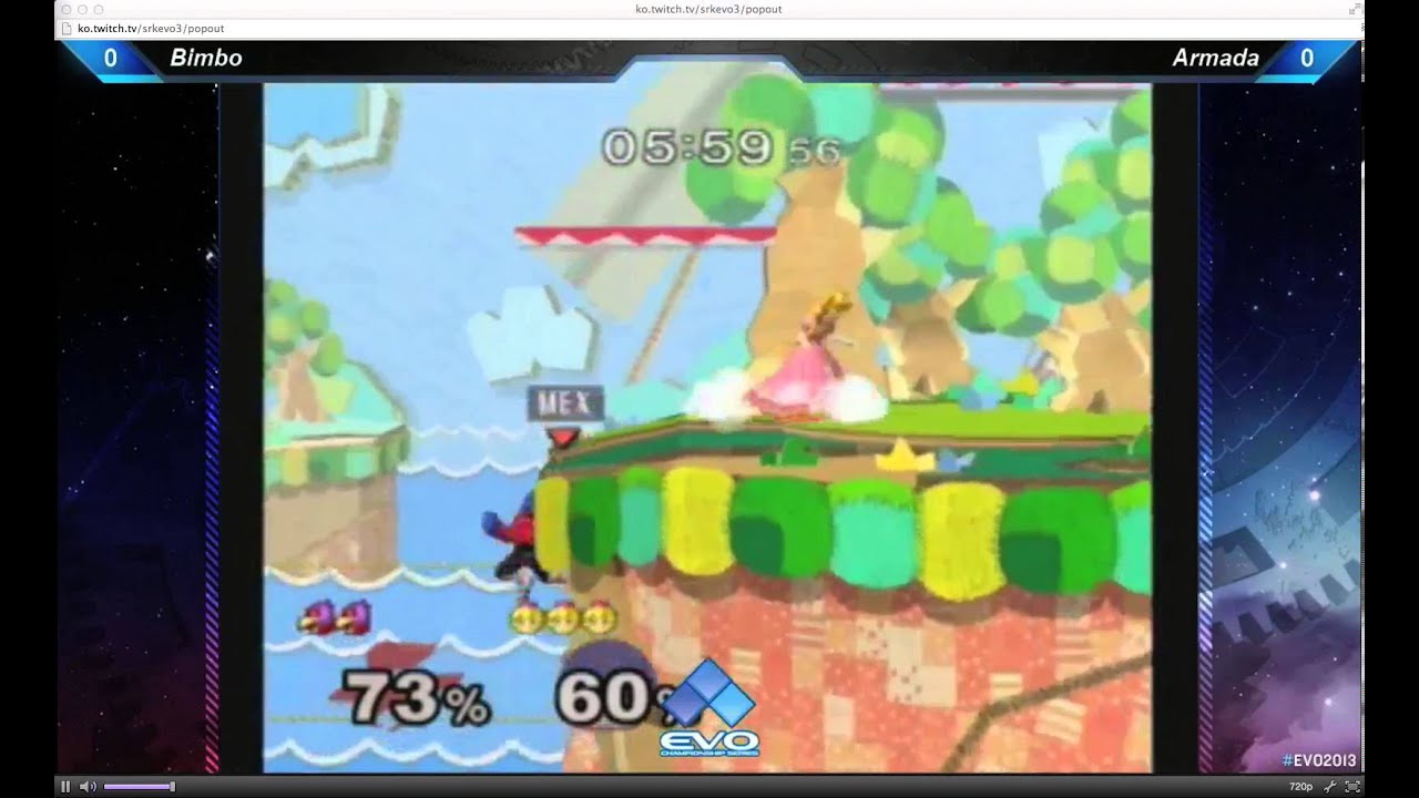 EVO 2013 - Super Smash Bros Melee - Bimbo vs Armada - YouTube