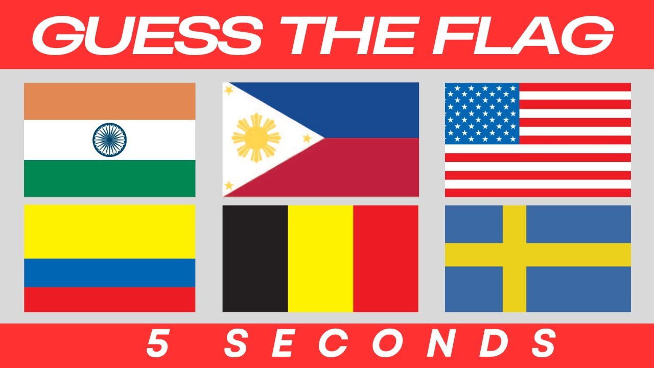 ULTIMATE FLAG RECOGNITION BATTLE: CAN YOU GUESS THEM? - YouTube
