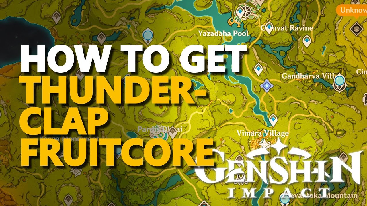 How to get Thunderclap Fruitcore Genshin Impact - YouTube