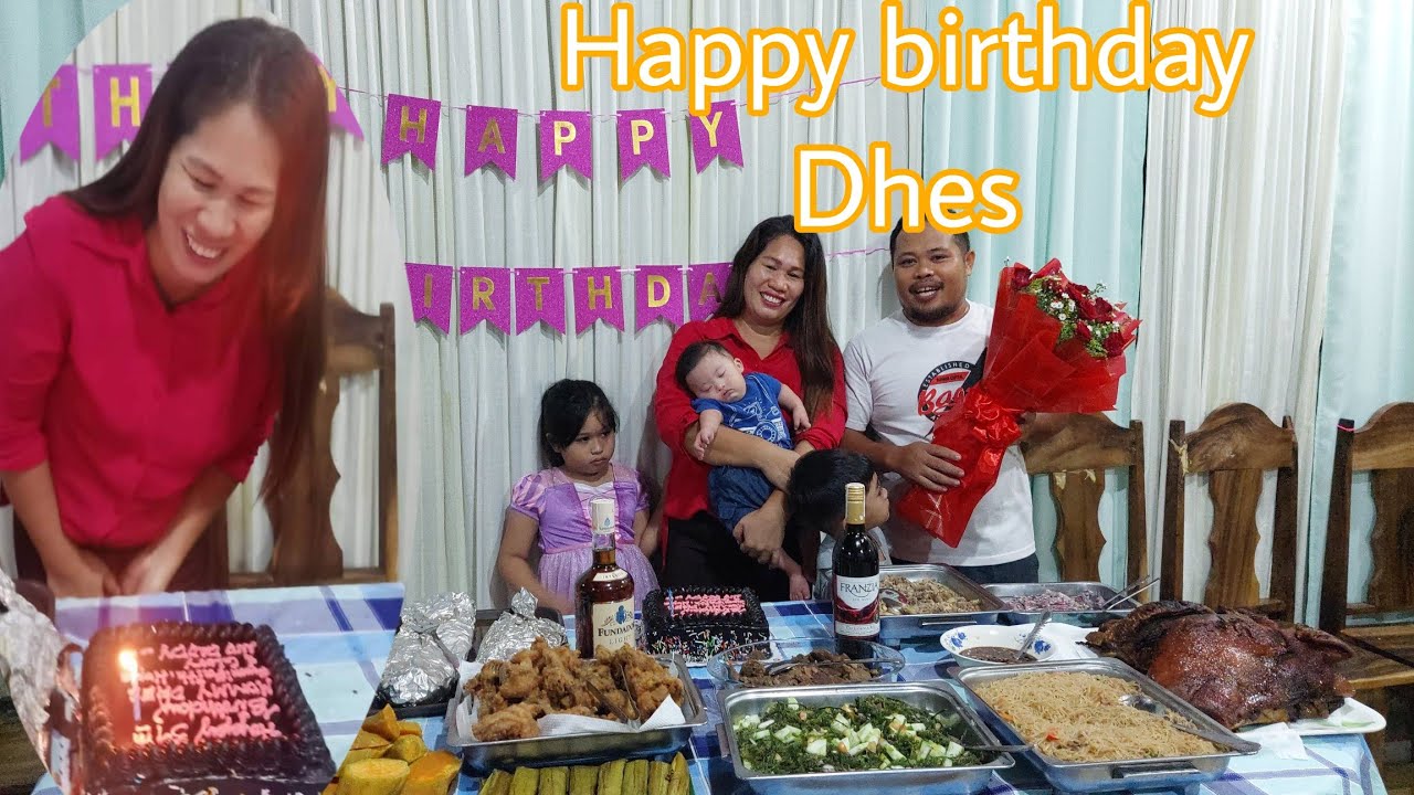 Happy birthday🎂🎉💗mads Dhes God bless | bisaya vlog - YouTube