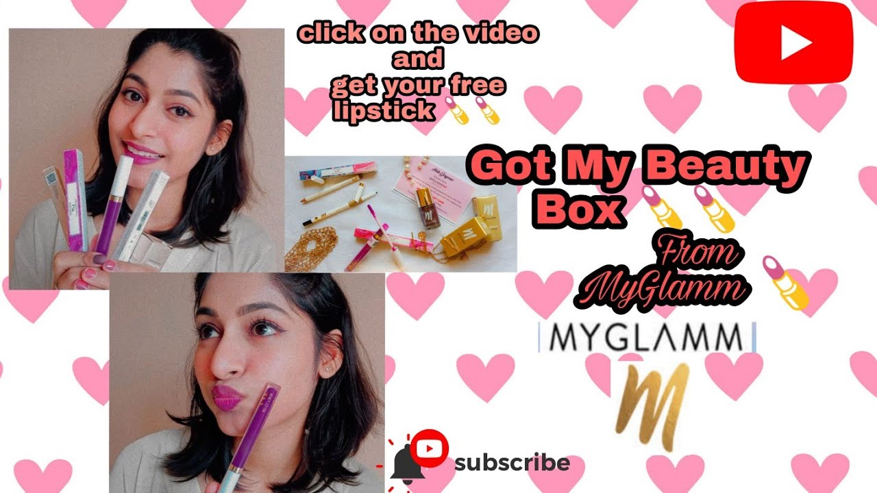 Got My Beauty Box From MyGlamm Product Review Get a Free lipstick from ...