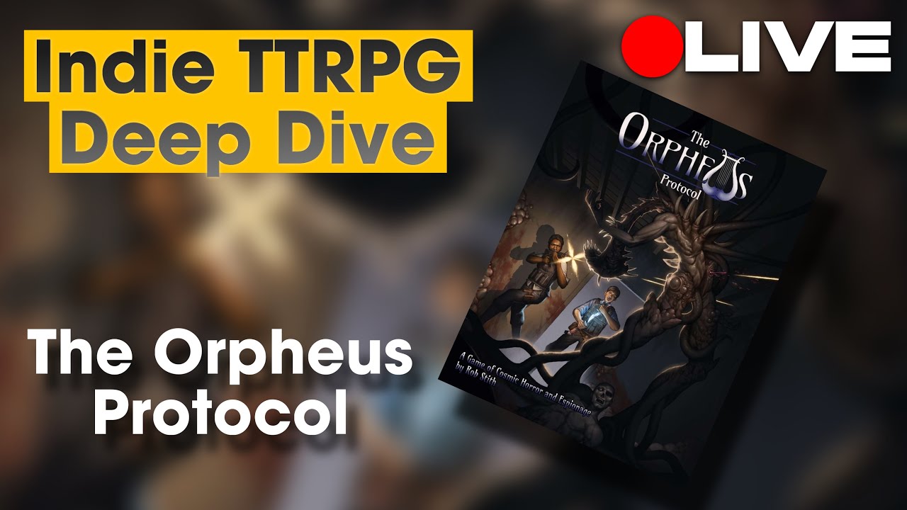 The Orpheus Protocol First Look! | Indie TTRPG Deep Dive - YouTube
