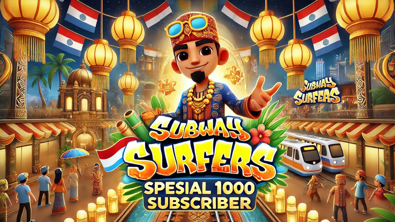 [Live Stream] Subway Surfers Game - Bahasa Indonesia Spesial 1000 ...