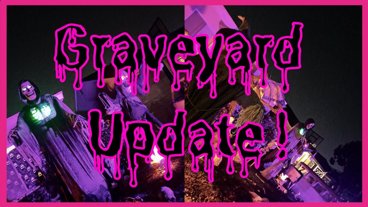 Halloween 2024 Graveyard Display Update! (Animatronics, Inferno Pumpkin ...