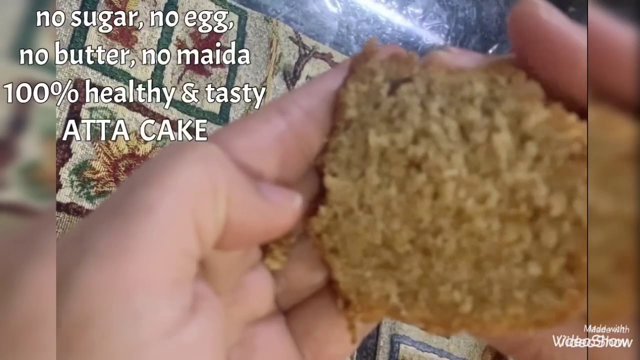 New Year Special ATTA CAKE - YouTube
