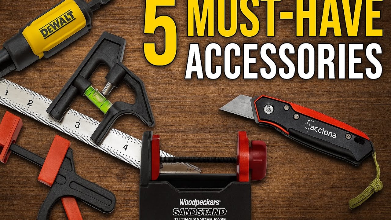 5 Must-Have Accessories Every DIYer Should Own! - YouTube