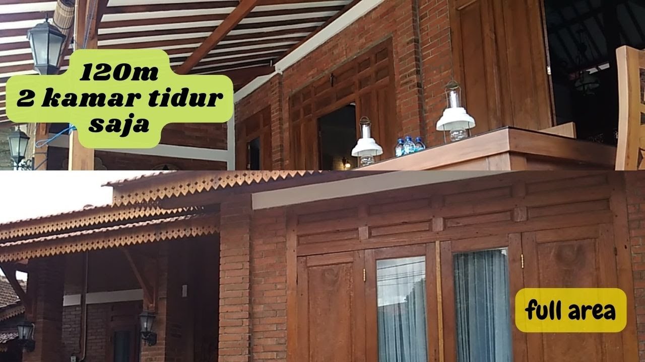 RUMAH LIMASAN HUNIAN KLASIK MODERN FULL EKSTERIOR INTERIOR - YouTube