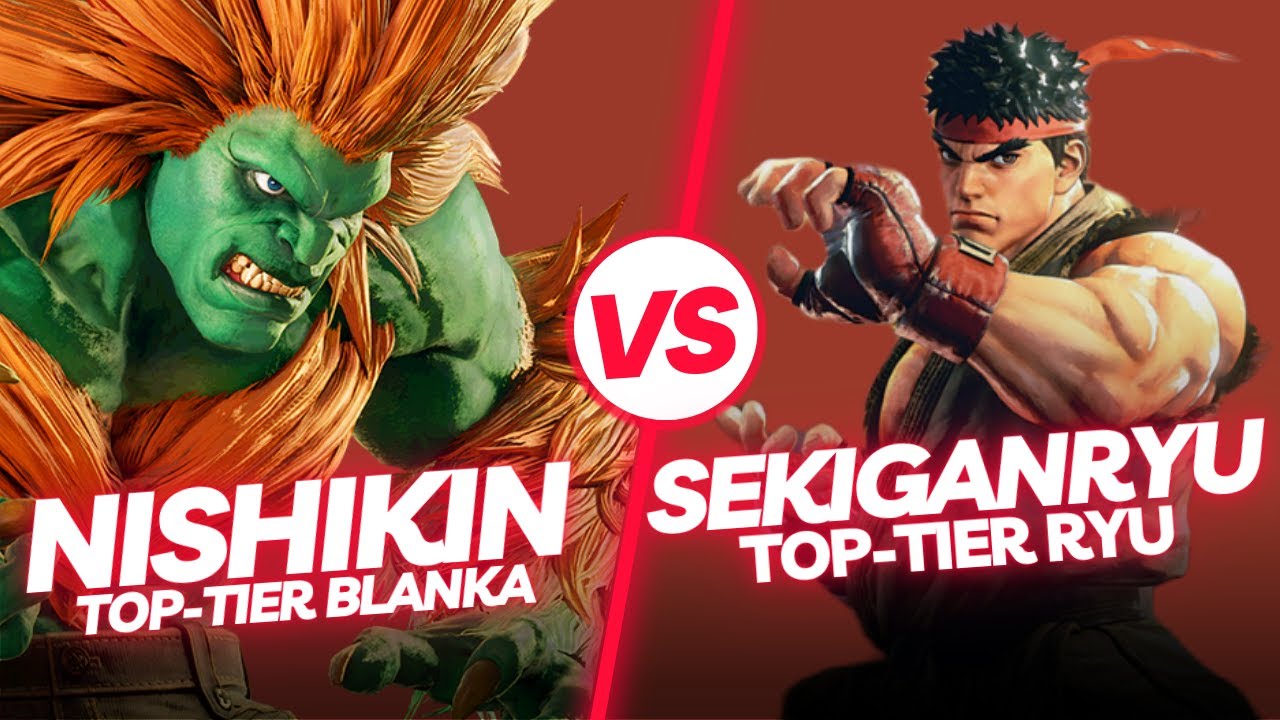 SFV CE Nishikin (Blanka) vs Sekiganryu (Ryu) Street Fighter 5 Top Tier ...