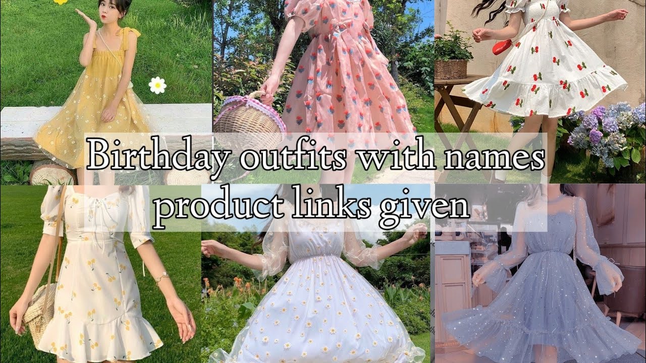 Korean summer outfits with names/Types of summer dresses with names ...