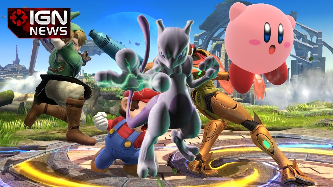 Mewtwo Will be Available as Paid DLC in Smash Bros. After All - IGN ...