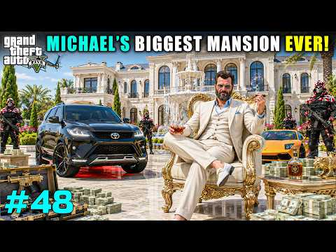 IS THIS THE BIGGEST MICHAEL'S MANSION EVER ? | GTA 5 GAMEPLAY