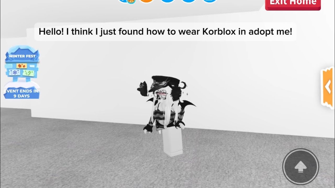 Adopt me Korblox leg tutorial! - YouTube