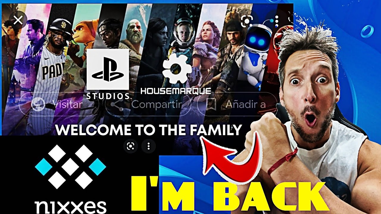 Playstation Studios ADQUIERE housemarque y nixxes Sony POTENCIA ...