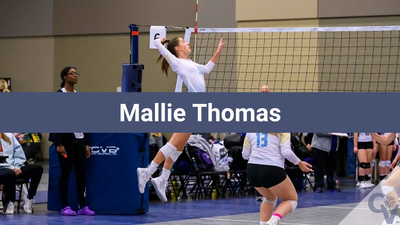 Mallie Thomas Volleyball Highlights - MS 2024 - OH. DS - YouTube
