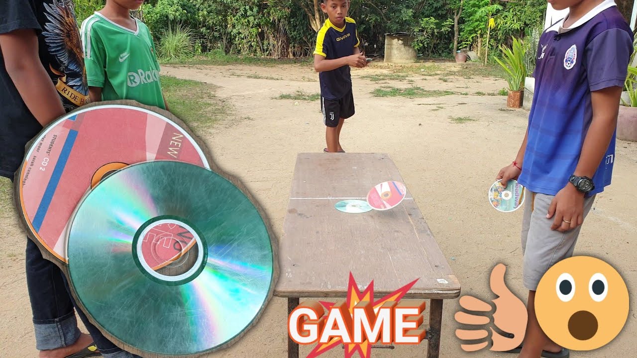 CD On CD | Fun Outdoor Games - YouTube