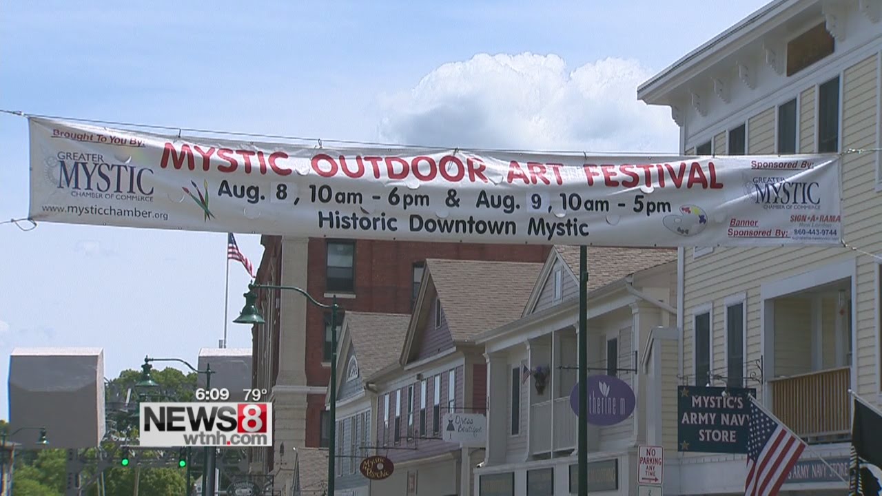 Mystic Outdoor Art Festival coming to downtown - YouTube