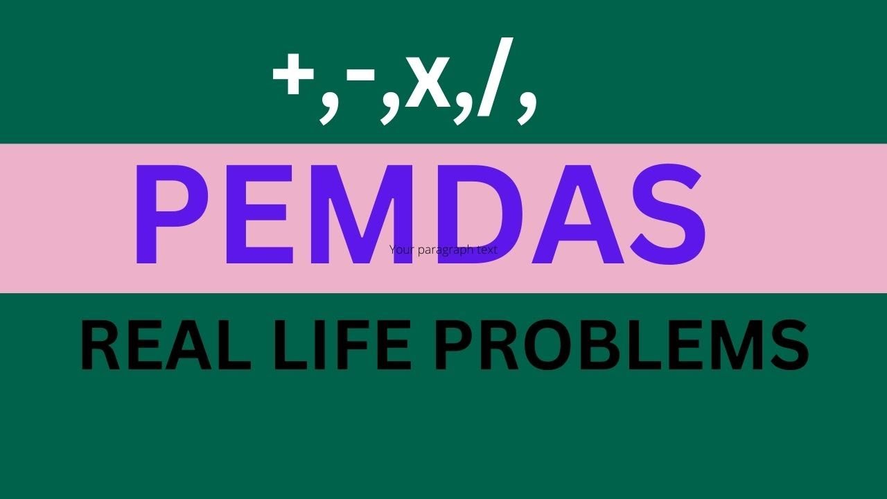 How to Write Numerical Expressions from Word Problems | Order of ...