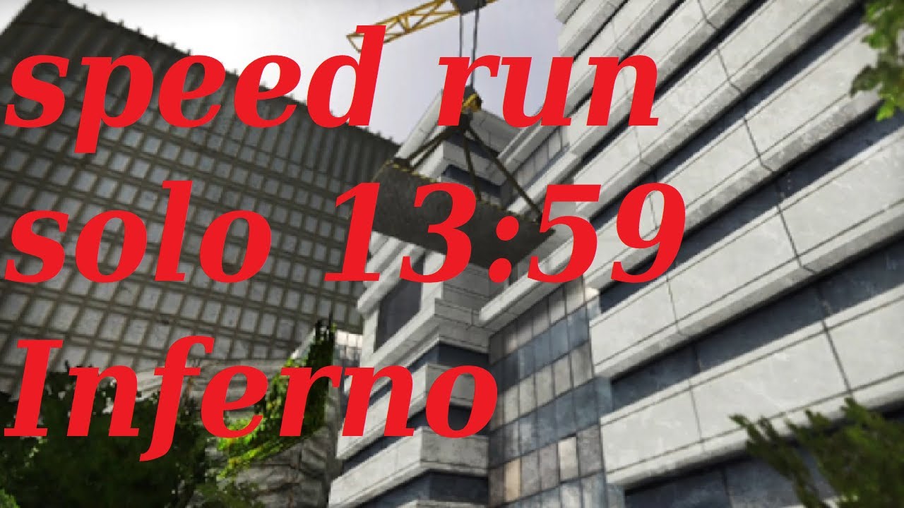 【CSO】災厄之章-卡里托的過去 單人競速修羅地獄 Ep. Carlito Inferno Solo Speed run - YouTube