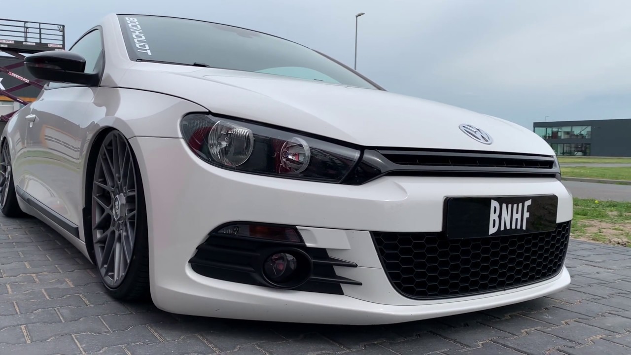 Scirocco BNHF Bagged AIRRIDE low luftfarwerke BNHF Edition 1 Koni - YouTube