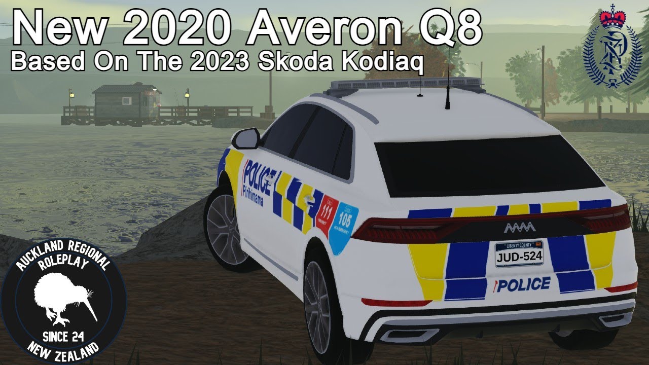 New 2020 Averon Q8 | NZ Police | Auckland Regional Roleplay - YouTube