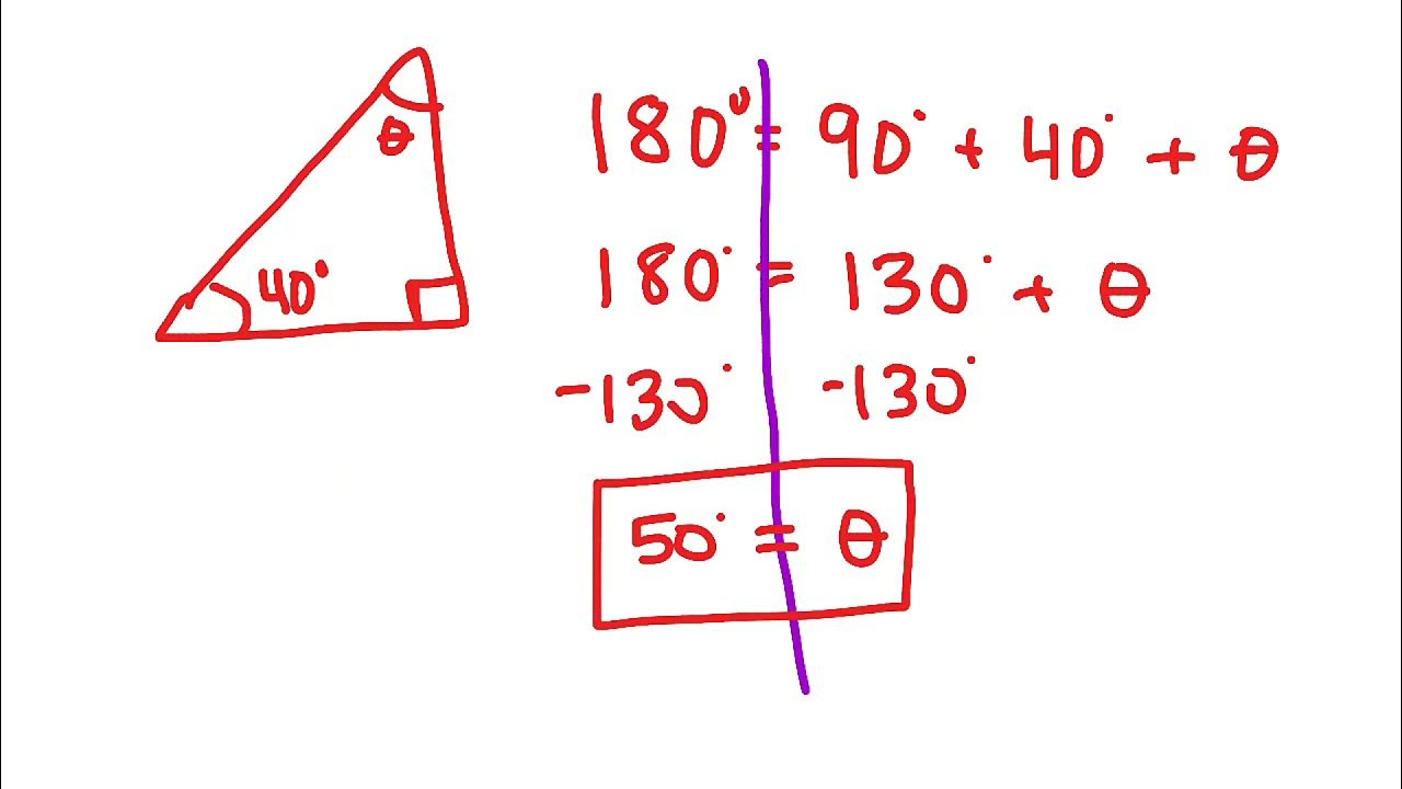 P10LAM - Finding Angles Using Algebra - YouTube