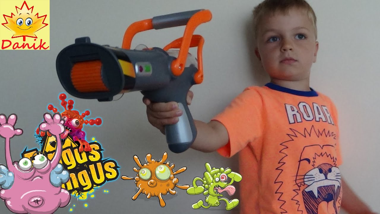 🍁 Fungus Amungus ExGERMinator Даня новой игрушкой очистил территорию от ...