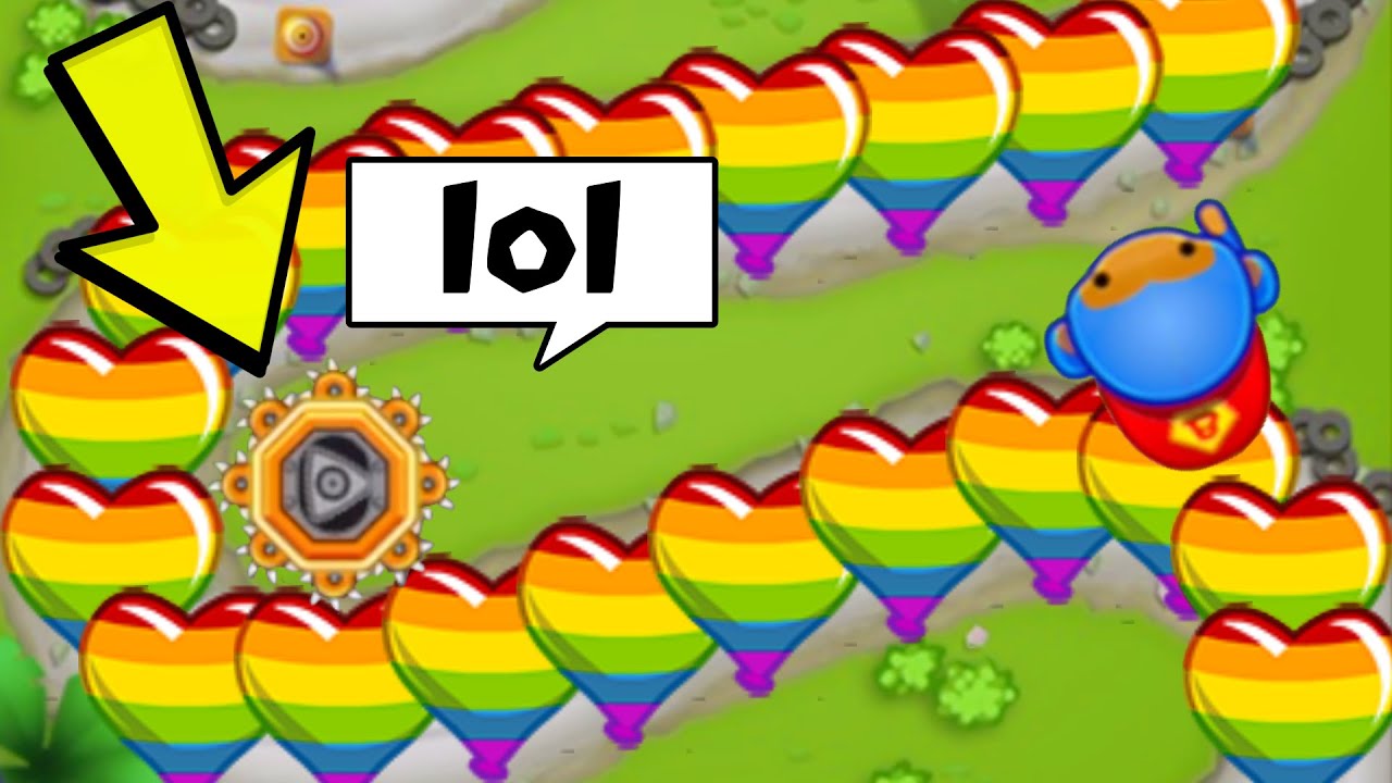 So I used the super monkey but had a secret weapon... (Bloons TD ...