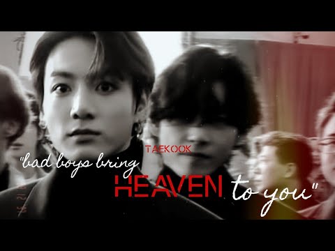 taekook ✗ bad boys bring heaven to you (tension) || requested