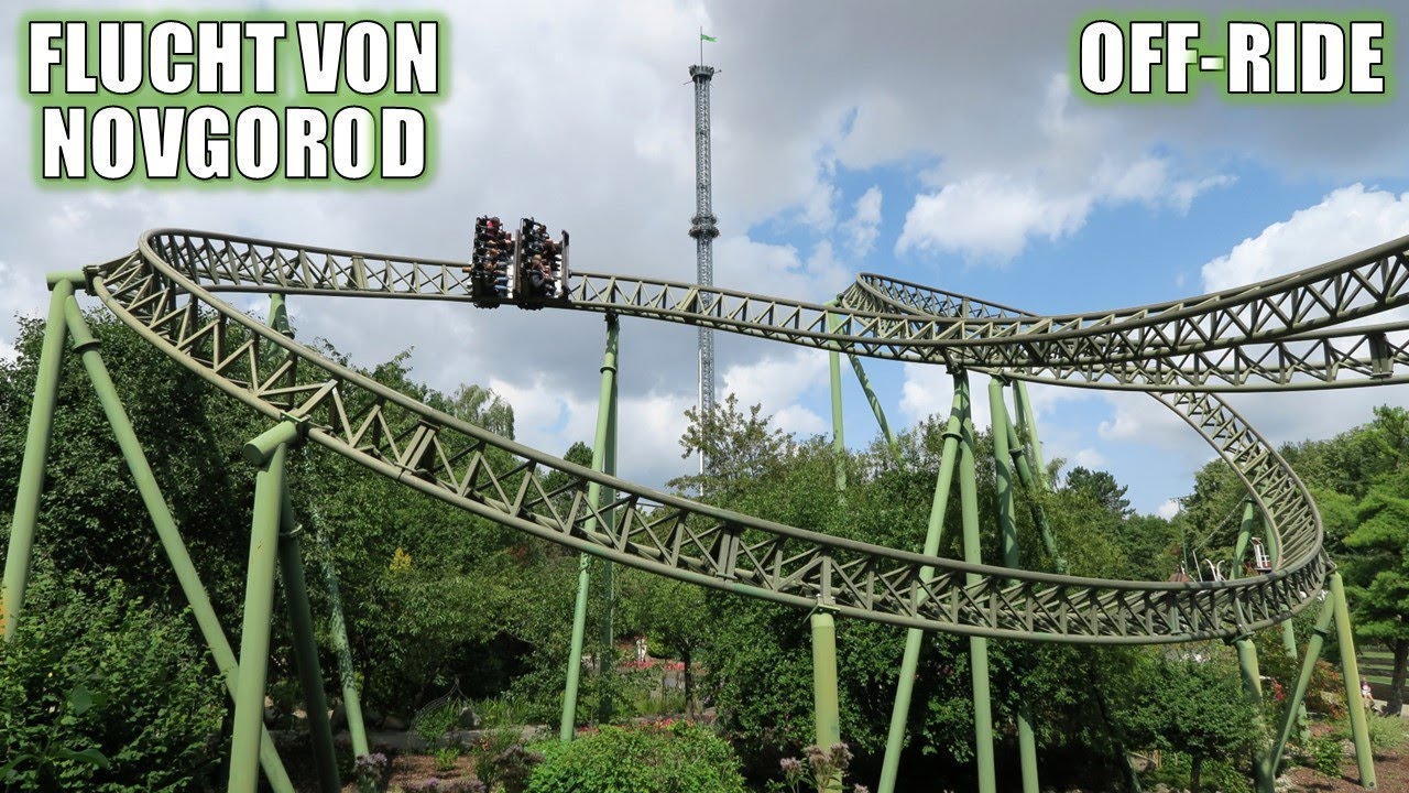 Flucht von Novgorod Off-Ride Footage, Hansa Park Gerstlauer Eurofighter ...