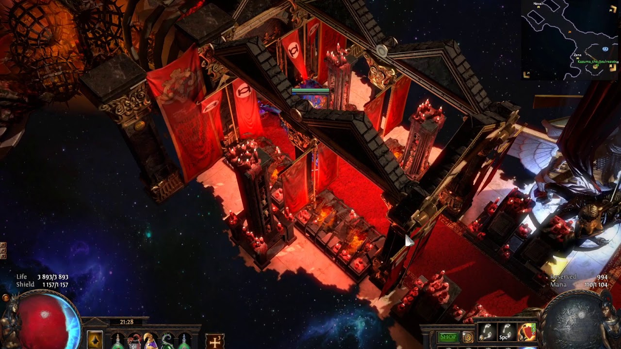 Path of Exile Celestial Hideout Showcase - YouTube