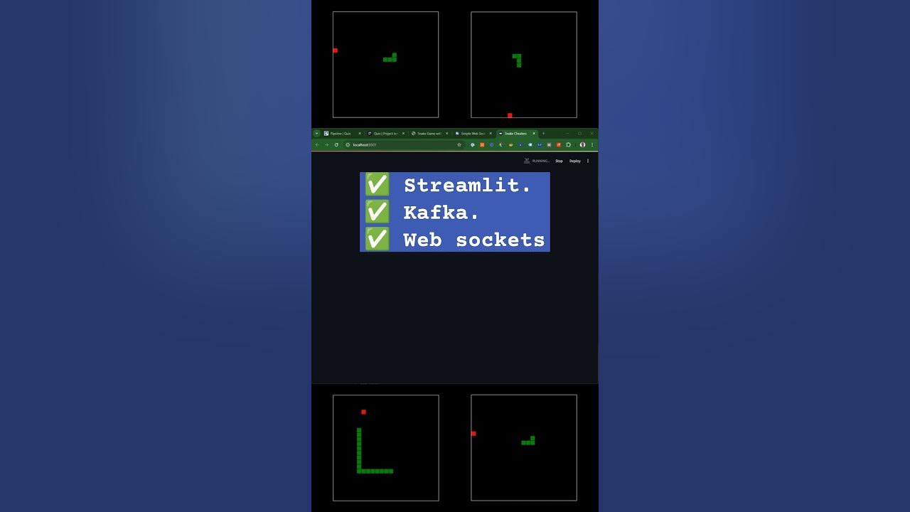 Streamlit + Apache Kafka + WebSockets - YouTube