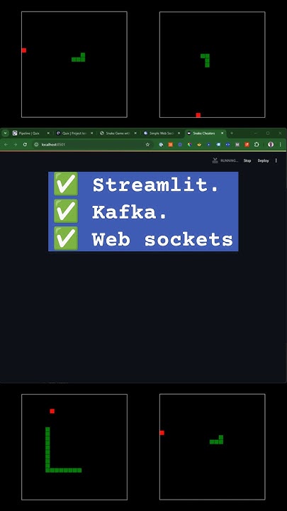 Streamlit + Apache Kafka + WebSockets - YouTube