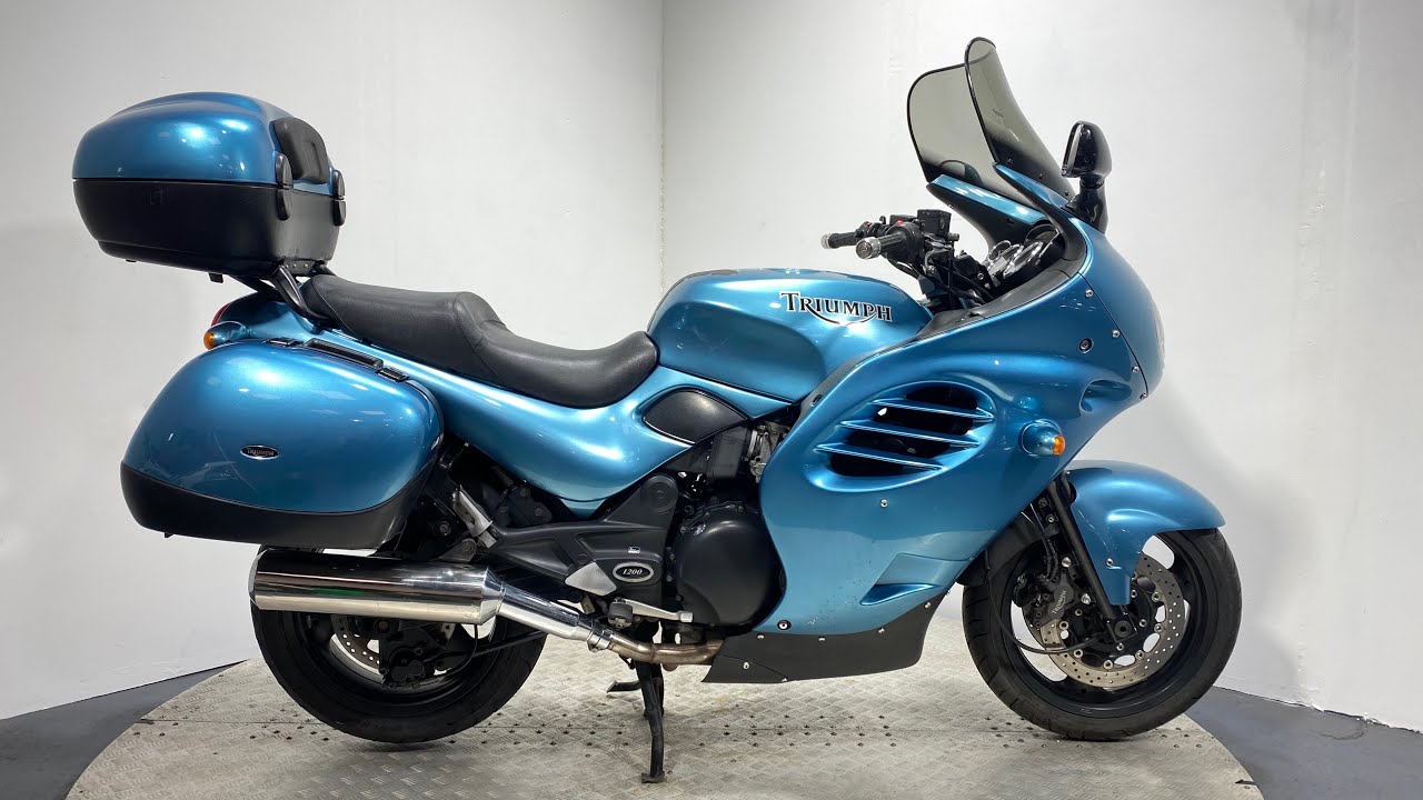 TRIUMPH TROPHY 1200 2003 33K WALK AROUND - YouTube