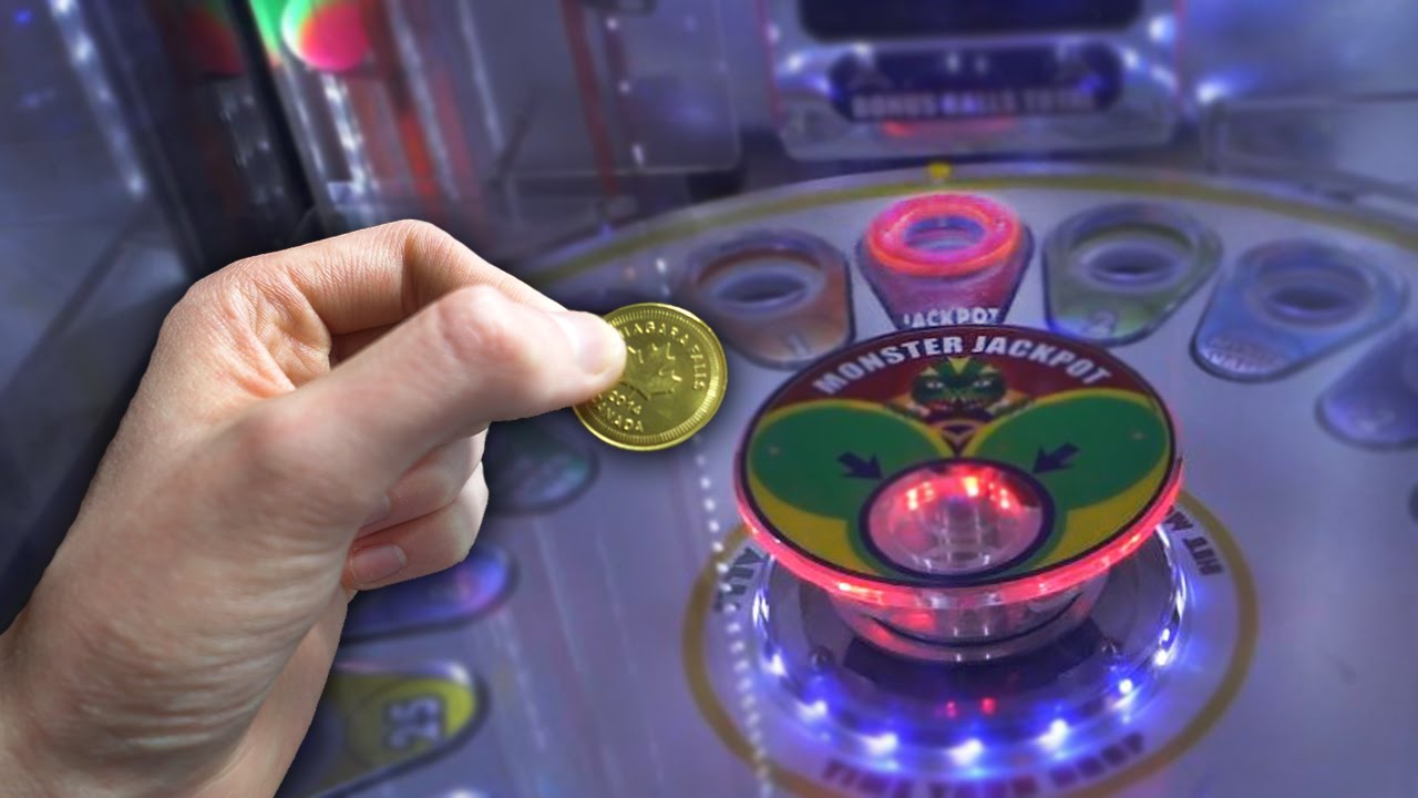 ARCADE JACKPOT WIN! - First Try! - YouTube