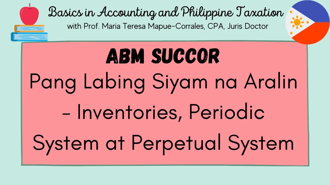Pang Labing Siyam na Aralin Inventories - YouTube