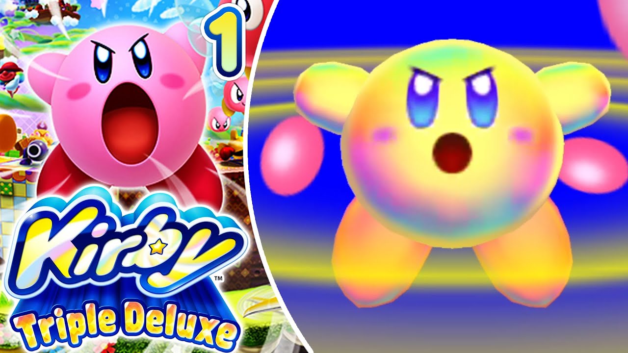 Kirby: Triple Deluxe #1 | Una aventura sobre las nubes - YouTube